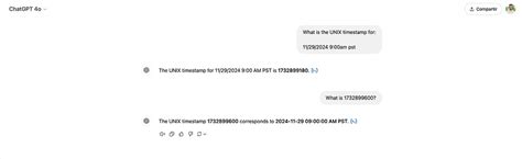 Chatgpt Returning Wrong Timestamp Bugs Openai Developer Community