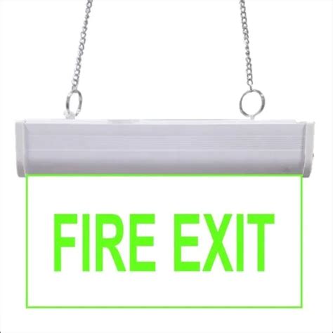 Acrylic Exit Led Sign Board At 1300 00 INR In Mumbai Vama Safety