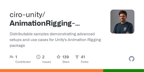 Github Ciro Unityanimationrigging Advancedsetups Distributable Samples Demonstrating