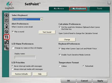 Customizing My Mx 5000 Keyboard With Logitech Software Setpoint Logitech Support Download