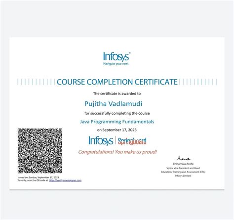 Excited To Share That Ive Successfully Completed The Java Programming