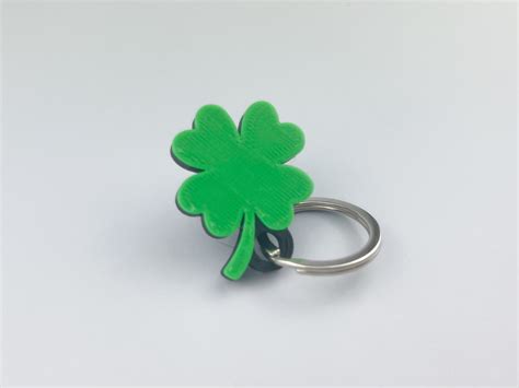 Clover Keychain By Mrviddy Download Free Stl Model