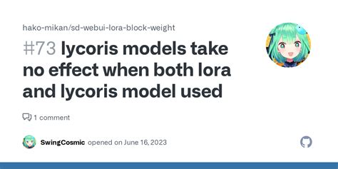Lycoris Models Take No Effect When Both Lora And Lycoris Model Used