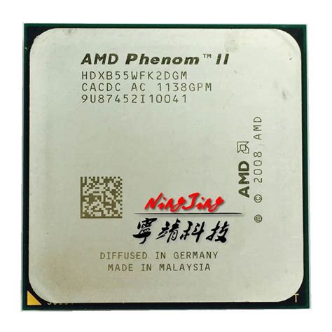 ซอกเกตโปรเซสเซอร CPU AMD Phenom II X2 B55 3 0 GHz HDXB55WFK2DGM AM3 8HBE Shopee Thailand