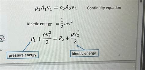 Bernoullis Equation Flashcards Quizlet