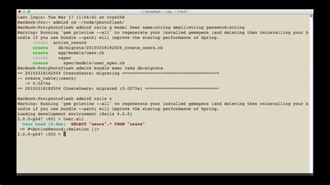Creating An Example Model For Rspec To Test Youtube