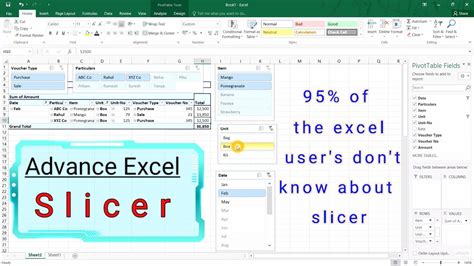 Excel Slicer Explained In Hindi Pivot Table Slicer Live Advanced Excel Tutorial 2 Ca