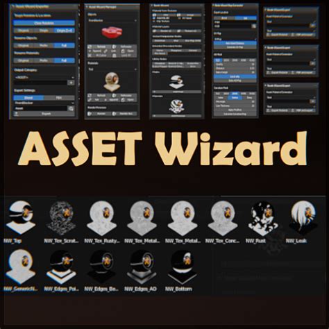 Asset Wizard Blender