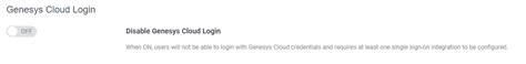 Api For Disabling Genesys Cloud Login Platform Api Genesys Cloud