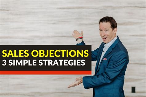 Sales Objections 3 Simple Strategies Jeff Shore