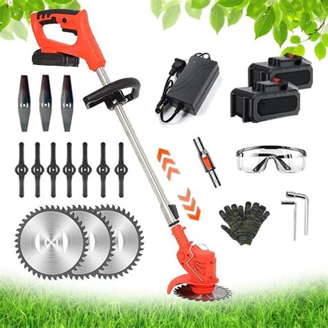 Grass Strimmer Cordless 3 In 1 Lightweight Lawn Edger Tool Lawn Mower