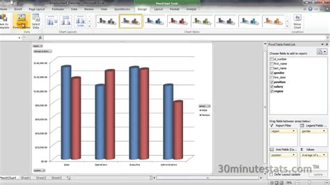 How To Make A Pivot Table Graph In Excel 2010 Cabinets Matttroy