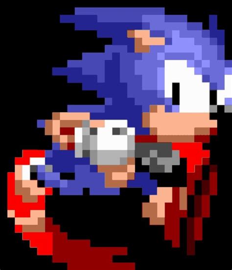 Create Meme Sonic 8 Bit Pixel Sonic Sonic Mania Sprites Pictures