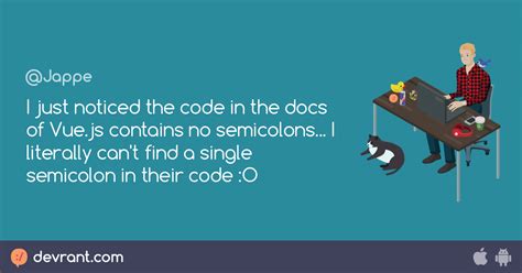 Js I Just Noticed The Code In The Docs Of Vuejs Contains No