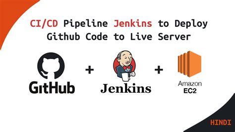 Cicd Pipeline Jenkins To Deploy Github Code To Live Server In Hindi