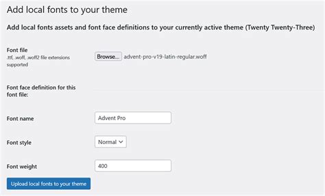 How To Host Fonts Locally In Wordpress Classic And Block Themes