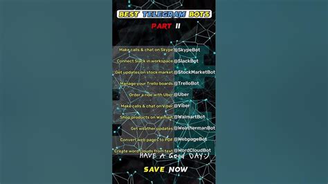10 Most Useful Telegram Bots Part 12 Shorts Telegram Bots