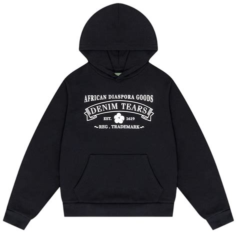Buy Denim Tears Adg Hoodie Black 201 010 51 Blac Goat
