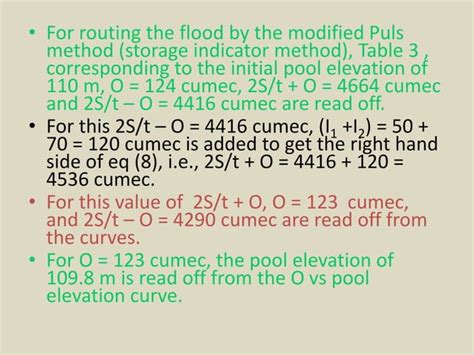 Flood Routingpptflood Routing And Control Ppt