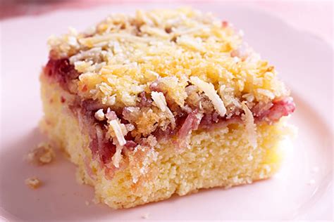 Raspberry Coconut Slice Recipe