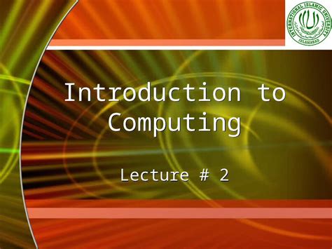 Ppt Cs 102 Ic Lecture 2 Evolution Of Computers Dokumentips