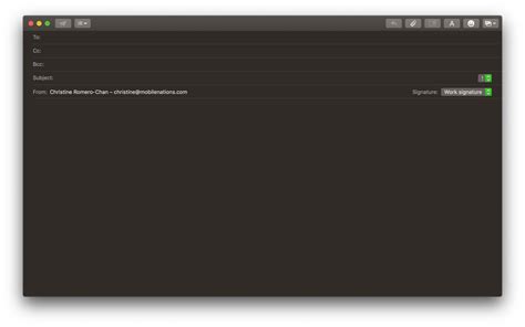 How To Set Up Custom Email Signatures In The Mail App On Mac IMore