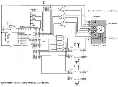 Bldc Motor Control Circuit Circuit Diagram