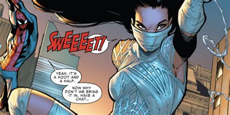 Silk Spider Man Kiss