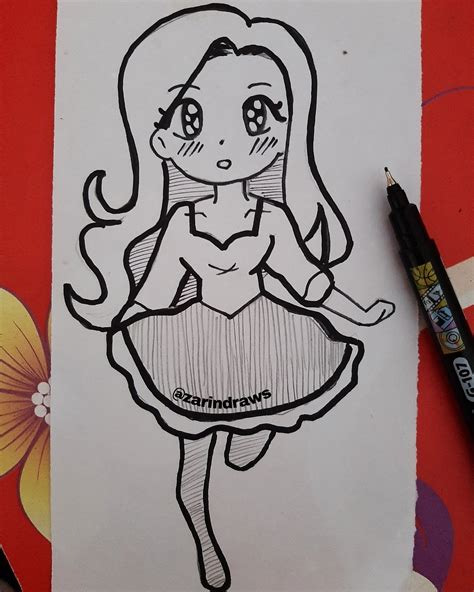 Easy Anime Drawings In Pencil Chibi Easy Anime Drawings In Pencil Chibi