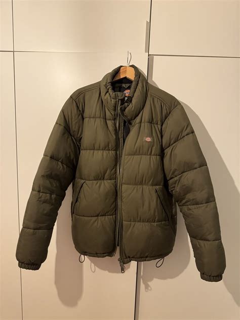 Dickies Waldenburg Winter Jacket Military Geen Size M Gebraucht