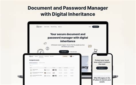 dglegacy the digital assets protection service with digital ingeritance launches its password