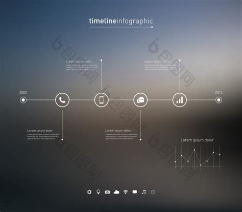 复古时间线高清图片 复古时间线素材 包图企业站