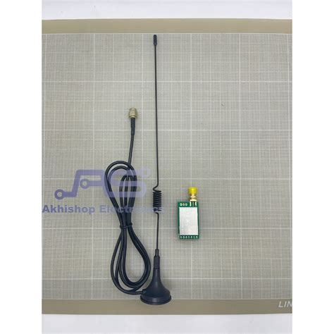 Jual Ebyte Lora E220 900t22d 868mhz 915mhz 22dbm 5km Including Sucker Antenna Shopee Indonesia