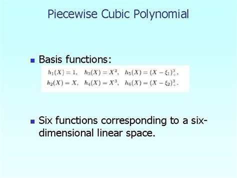 basis basics selected from presentations by jim ramsay