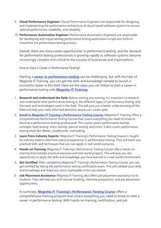 Top Performance Testing Interview Questions Pdf Operating Systems Computer Software And