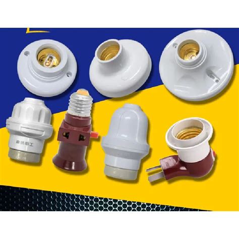 Lamp Bases E27 Screw Socket B22 Bayonet Socket Base Lamp Holder Plug Bulb Holder Portalamparas