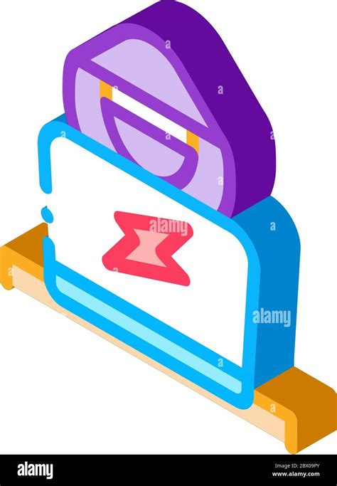 Hacker Isometric Icon Vector Illustration Stock Vector Image Art Alamy