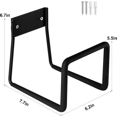 Eveage Wall Mount Garden Hose Holder Heavy Duty Water Hose Holder