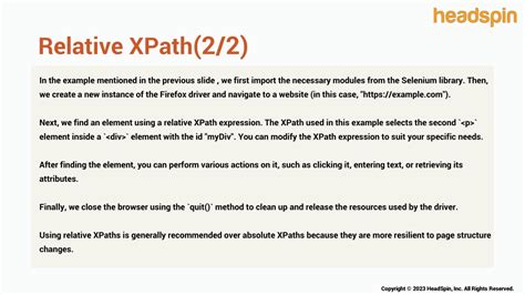 Ppt Using Xpath In Selenium All You Need To Know Powerpoint