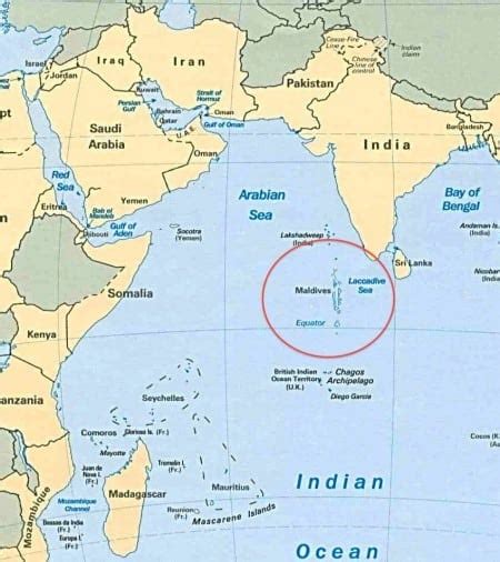 Maldives Island Map Reethi Beach Resort