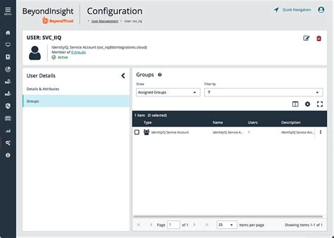 Identityiq Connector For Beyondtrust Password Safe Connector Configurations Sailpoint