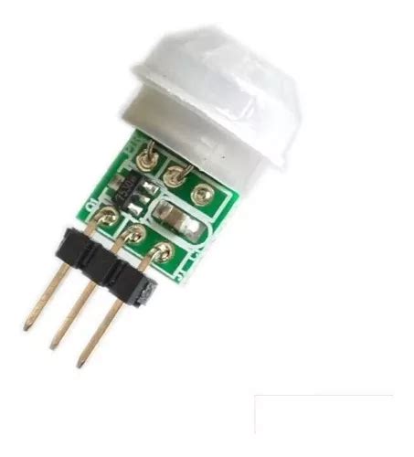 sensor movimiento infrarrojo pir mini hc sr505 3 mt arduino