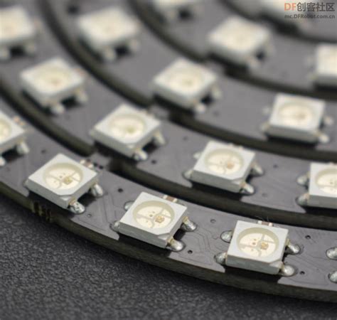 【arduino】168种传感器系列实验(211) Ws2812b 环形93灯模块 Df创客社区 【arduino】168种传感器系列实验(211) Ws2812b 环形93灯模块 Df创客社区