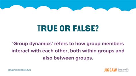 Group Dynamics Resources Jigsaw Schools Hubs