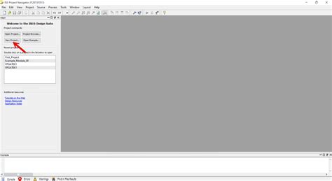 How To Create Your First Project In Xilinx Ise Design Suite Fpgatek