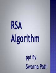Rsa 2 Pdf Course Hero