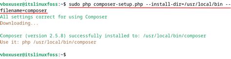 How To Install And Use Php Composer On Debian 12 Its Linux Foss