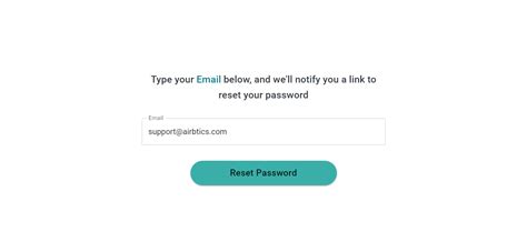 How To Reset My Password