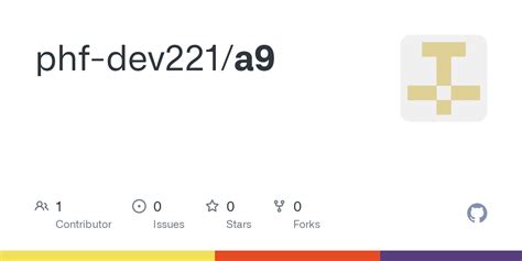 Github Phf Dev221a9