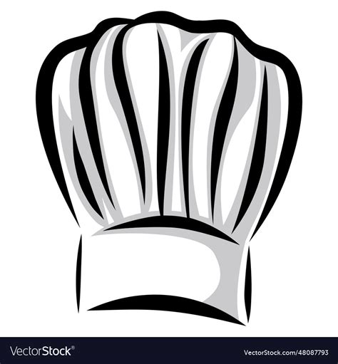 Chefs Hat Vector Chef Hat Line Art Logo Set Design Bundle Of Cook
